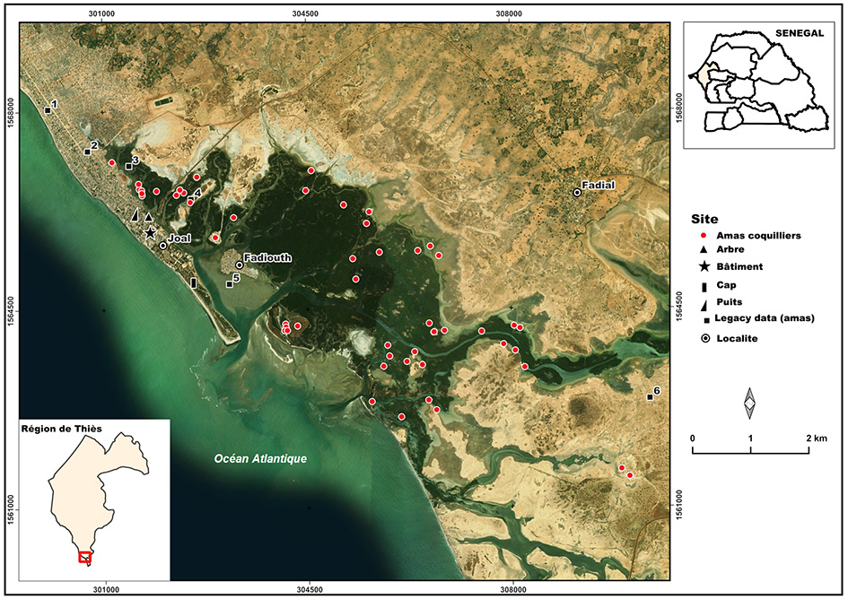 Shell middens in Senegal: validating photo interpretations in the field ...